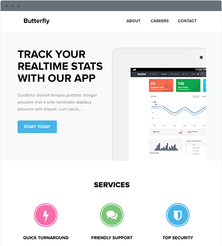 Index Of Themebuilder Demo Template Butterfly
